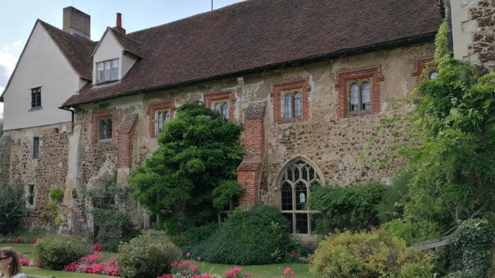 Beeleigh Abbey in Maldon, Essex, is listed for sale - BBC News