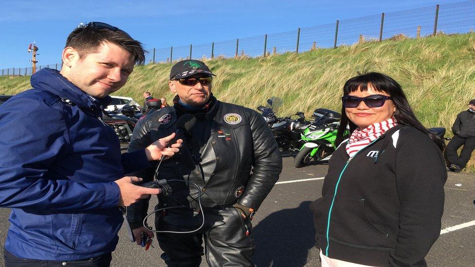 North West 200: Fans travel to NI from around the world - BBC News