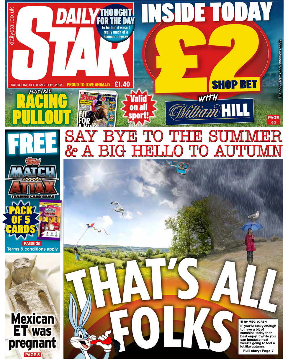 Newspaper headlines: XL bully ban and 'Murdoch team told Sunak not to ...