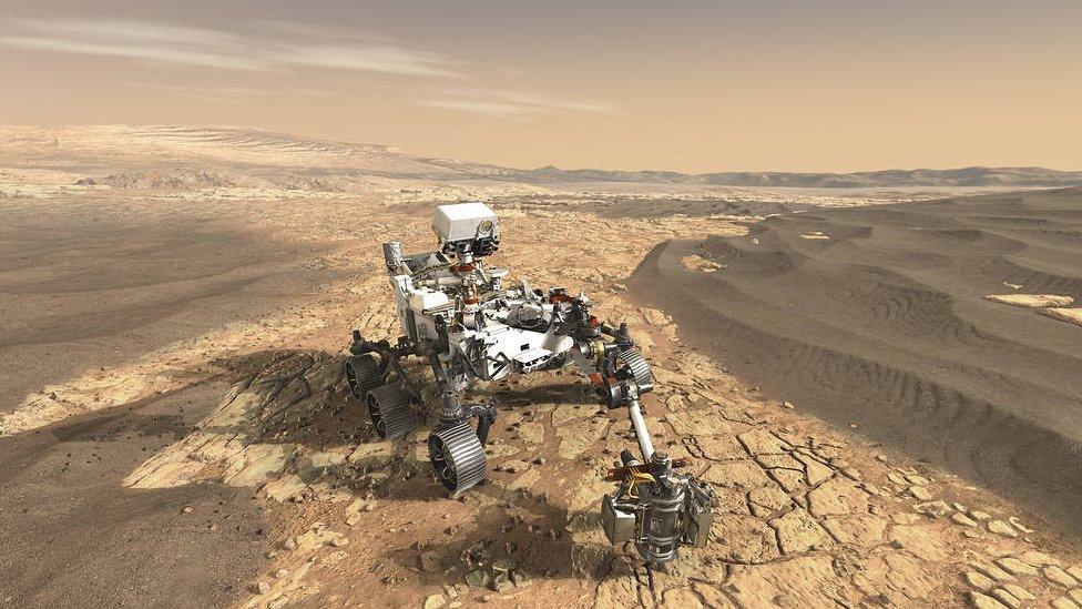 Mars: thick ice sheets on red planet - BBC Newsround