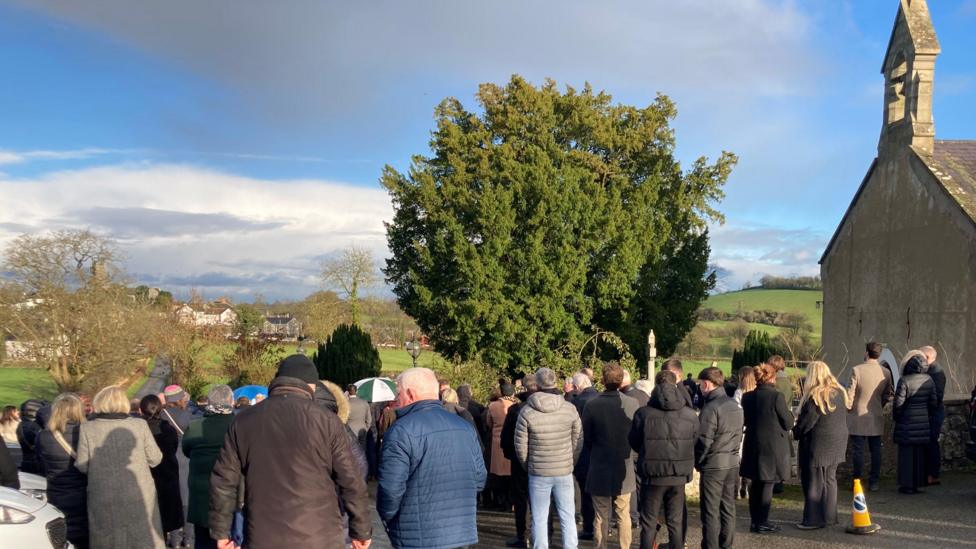 Killylea: Tributes paid to father and son killed in crash - BBC News