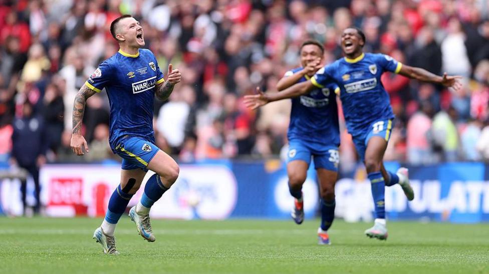 AFC Wimbledon 1-0 Walsall: Dons promoted to League One - BBC Sport