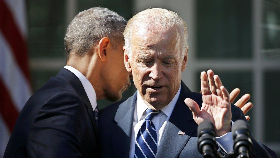 Barack Obama 'offered Biden money when son Beau sick' - BBC News