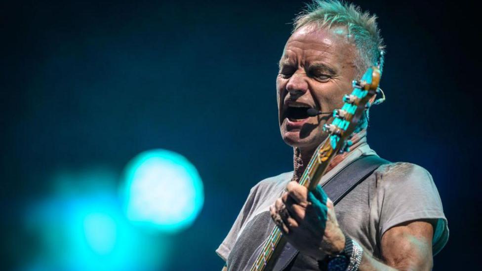 Sting to perform at Live at Lincoln Castle - BBC News