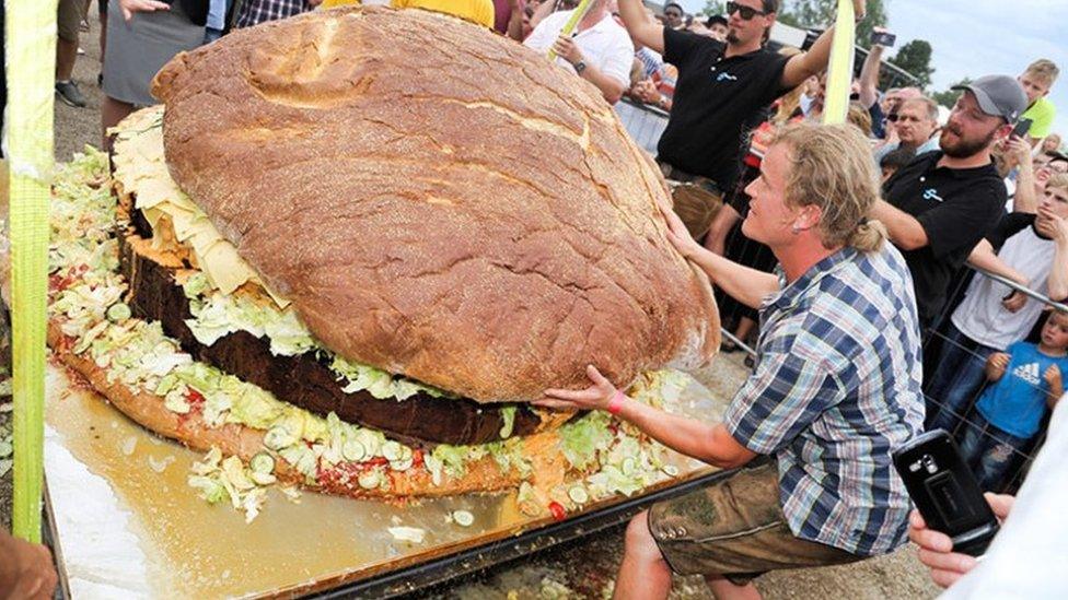 Burger Day 2021: World's weirdest burgers - BBC Newsround