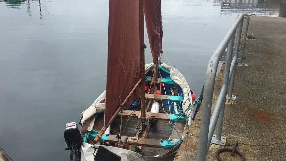 Enthusiasts say yole be welcome to sail in our boats - BBC News