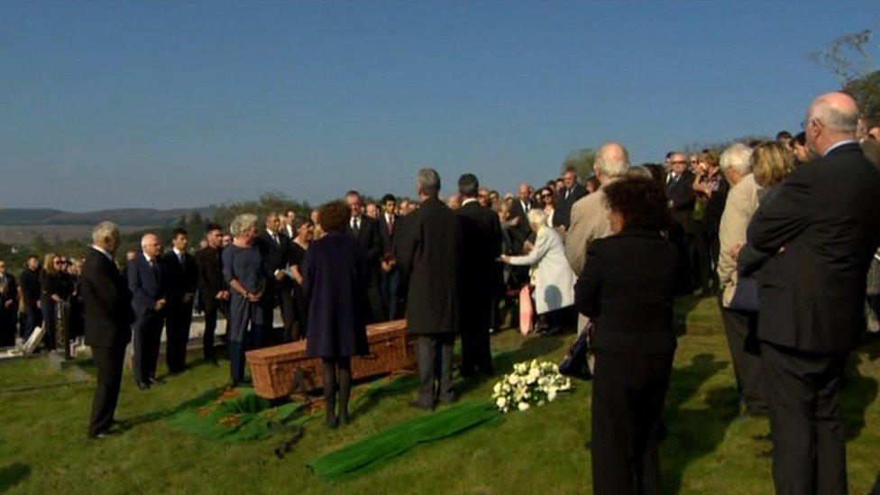 Brian Friel: Irish playwright's funeral takes place in County Donegal ...