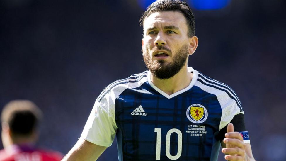 Robert Snodgrass: Ex-Scotland cap announces retirement aged 36 - BBC Sport