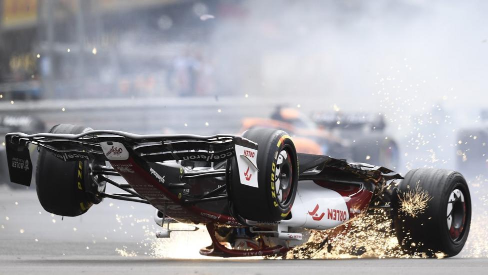Silverstone F1 track invaders guilty of causing public nuisance - BBC News