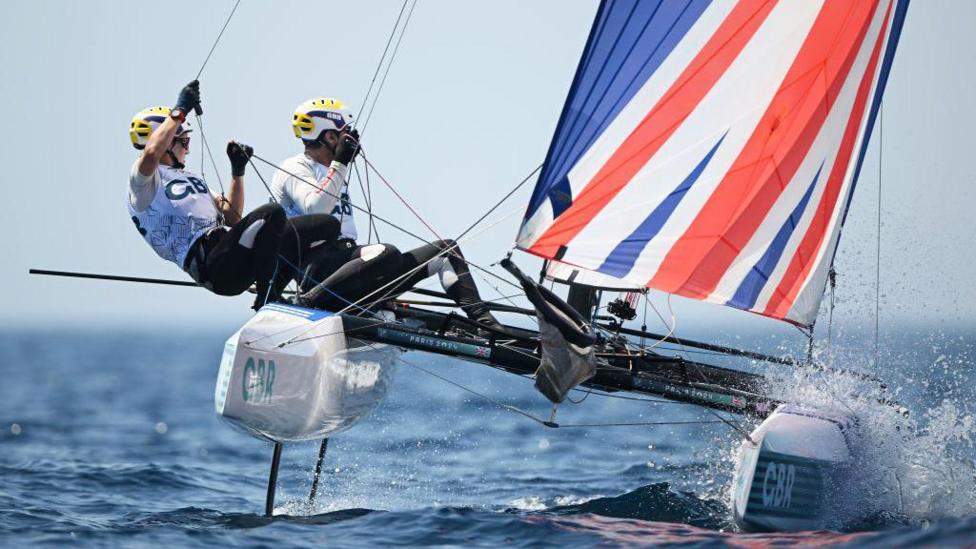 Paris Olympics 2024: Gimson and Burnet qualify for mixed multihull ...