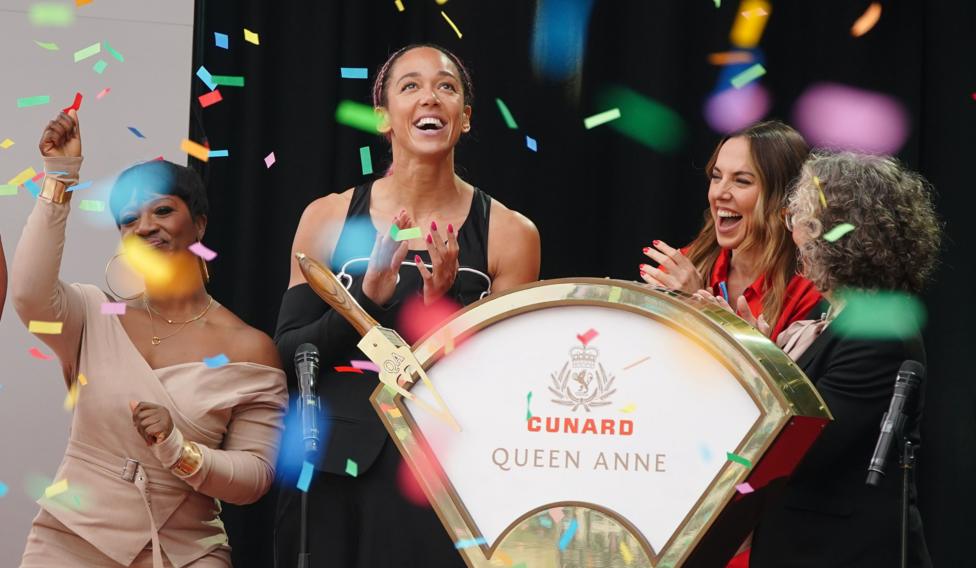 Thousands watch as Cunard’s Queen Anne officially named on Liverpool ...
