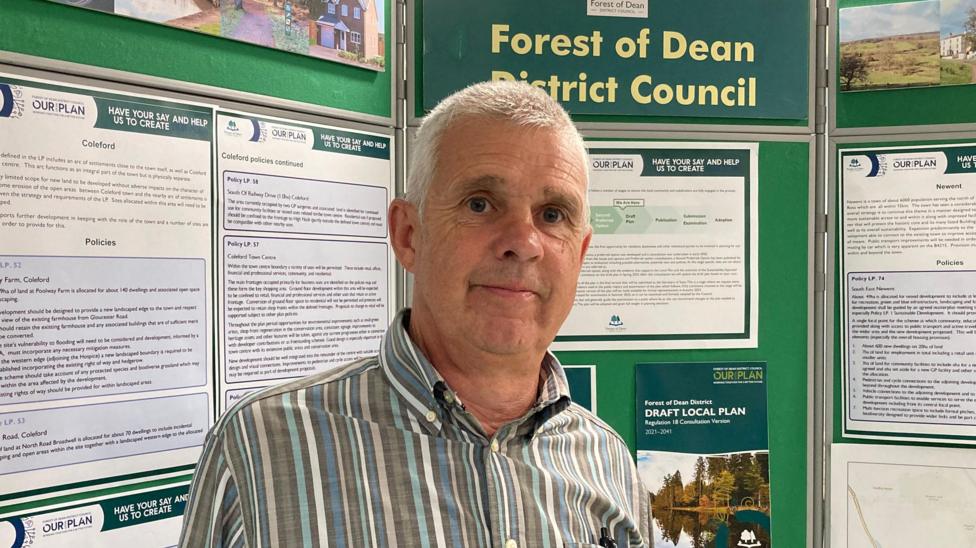 Thousands of new homes planned for the Forest of Dean - BBC News