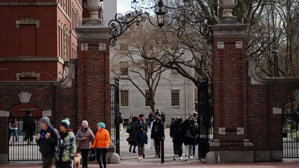 Trump administration threatens Harvard with foreign student ban - BBC News