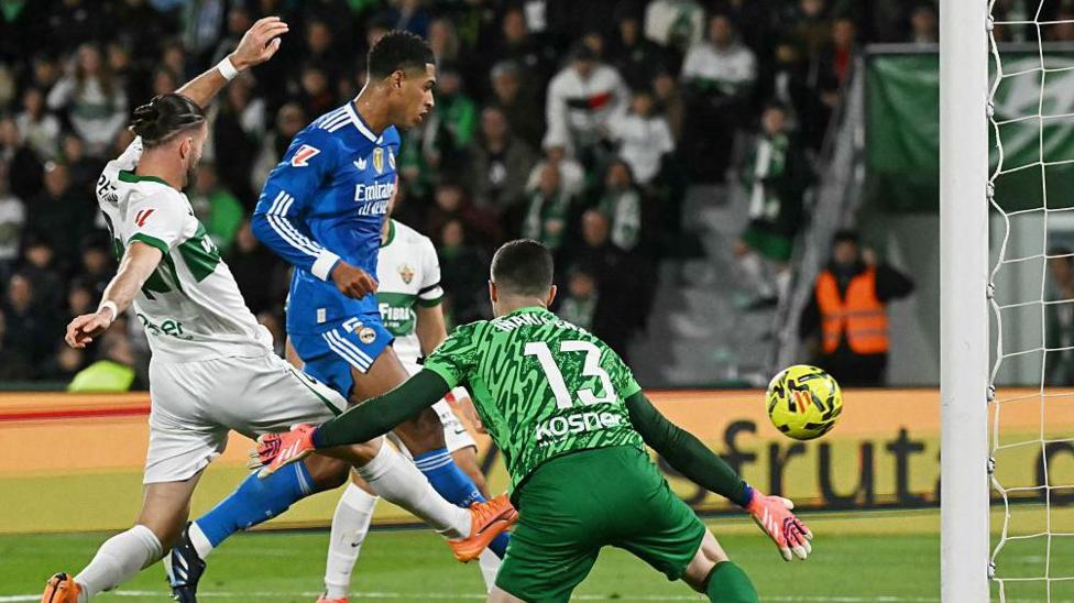 Elche 2-2 Real Madrid: Jude Bellingham shines as visitors go top of La ...