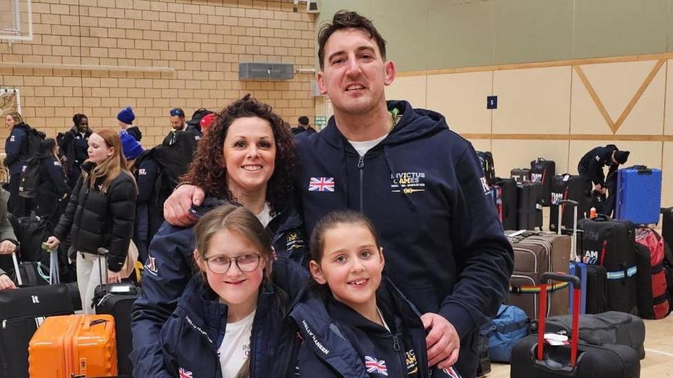 Invictus Games glory for Marine after car crash - BBC News