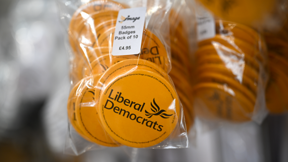 Liberal Democrat membership has halved in 5 years, figures show - BBC News