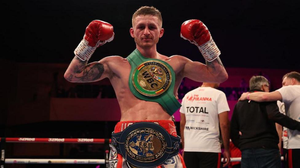 Ryan Garner v Salvador Jimenez: Garner claims European title - BBC Sport