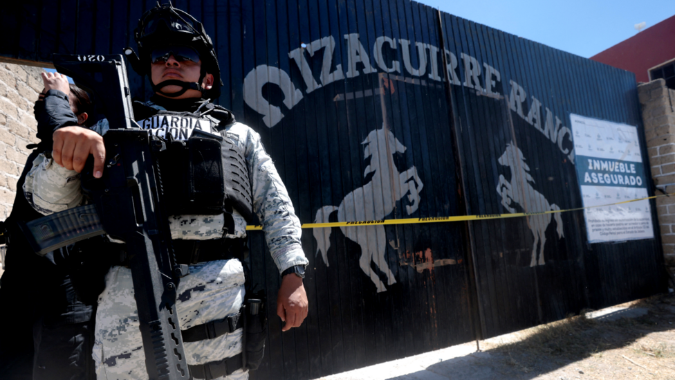 Ovens and bone fragments - BBC visits Mexican cartel 'extermination ...