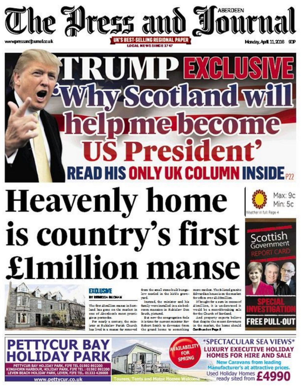 Scottish papers: School closures and pensioners' finances - BBC News
