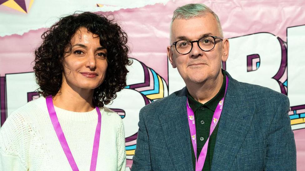 Iris Prize 2024: Palestinian Dima Hamdan wins LGBTQ+ film award - BBC News