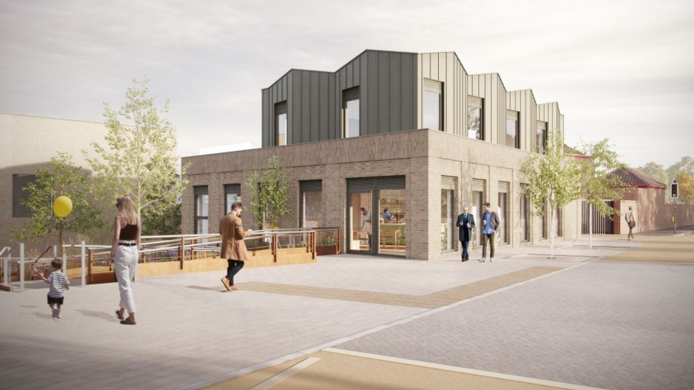 Cannock redevelopment project to start with Levelling Up Funding - BBC News