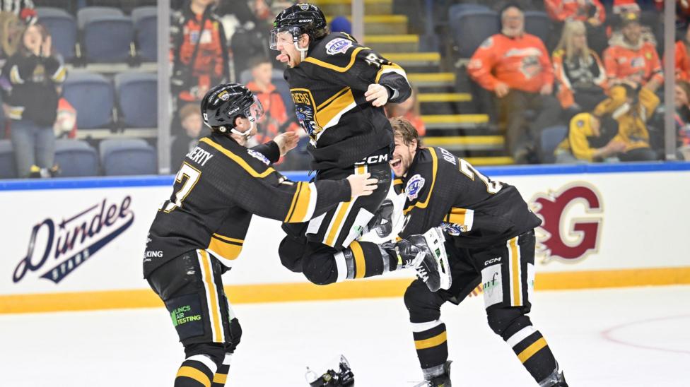 Nottingham Panthers: EIHL play-off title-clinching goal 'a blur' to ...