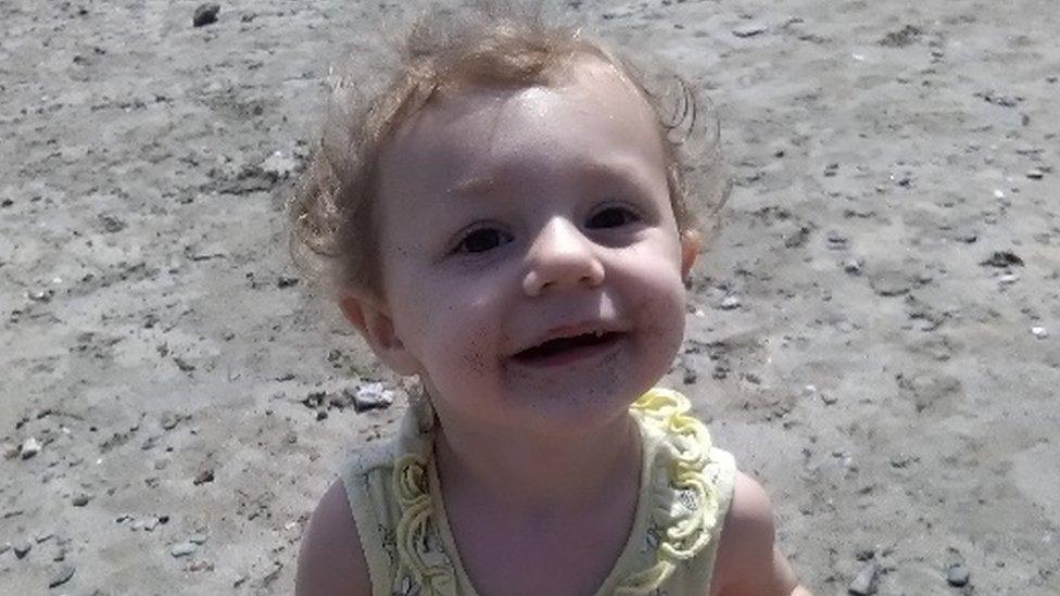 Eve Leatherland: Mum's partner jailed for toddler murder - BBC News