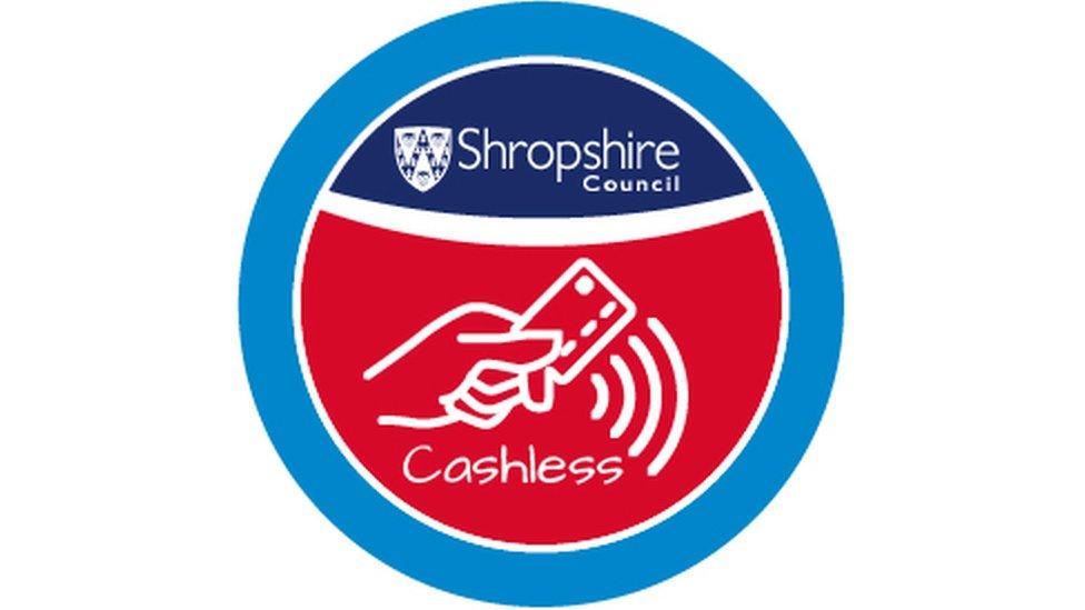 Shropshire Council plans to go cashless from April - BBC News