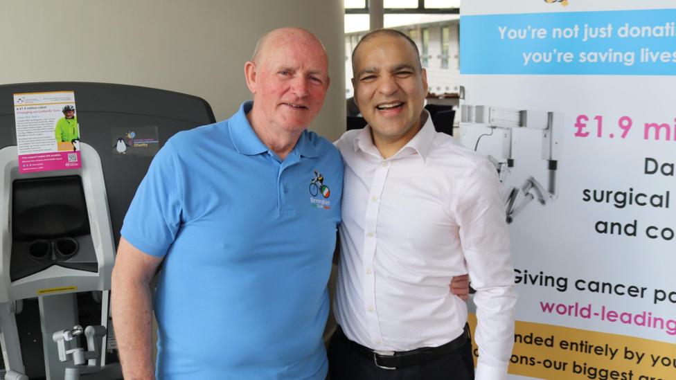 Coventry: 'My robotic cancer surgery was a game changer' - BBC News