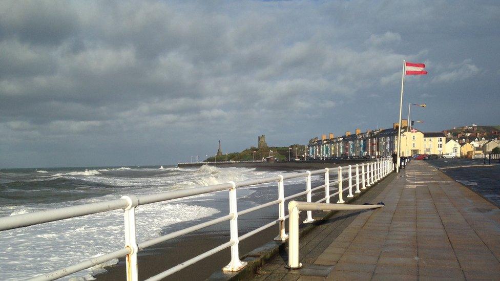 Roofs ripped off as storms hit parts of mid and west Wales - BBC News