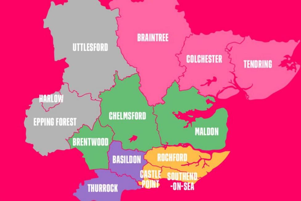 Essex devolution: Council leaders back five-authority model - BBC News