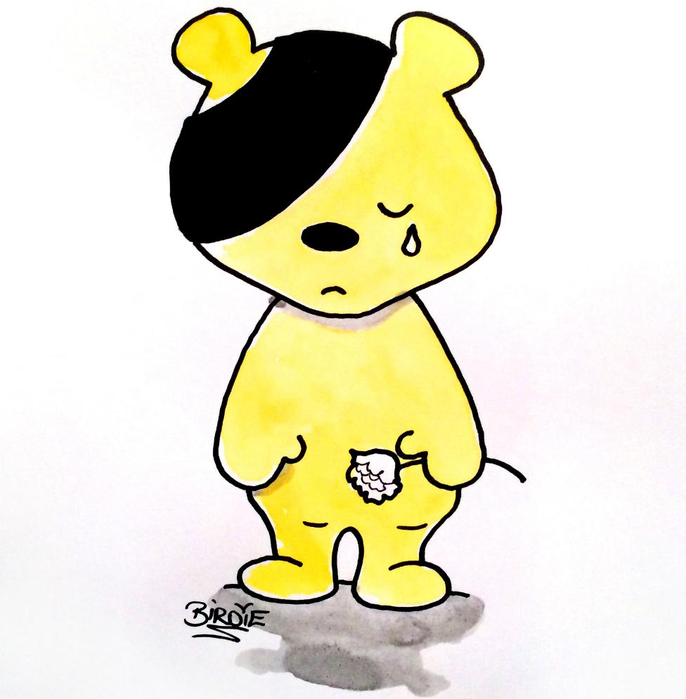 Sir Terry Wogan: Darren Bird's Pudsey cartoon goes viral - BBC News