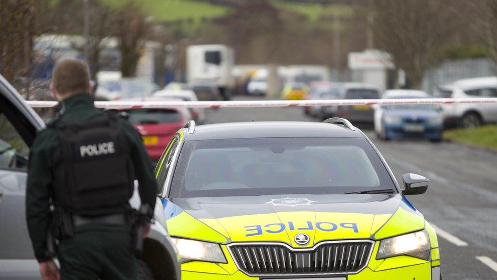 Newry: Three masked men waited an hour to shoot victim - BBC News
