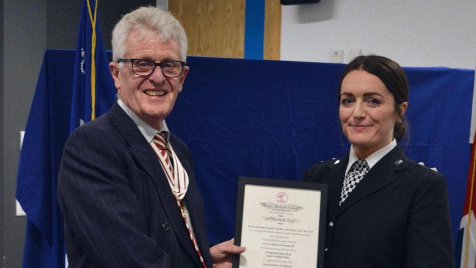 Praise for volunteer officer who saved toddler's life in Barnsley - BBC ...