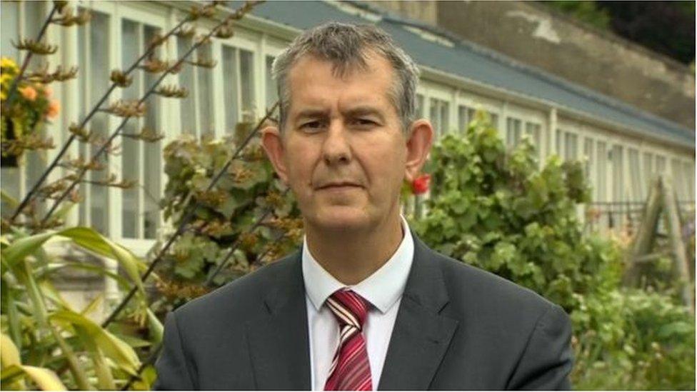 Edwin Poots considering quitting politics - BBC News