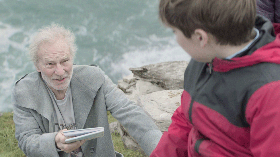A tale of two Merlins: Sir Patrick's wizard transformation - BBC News