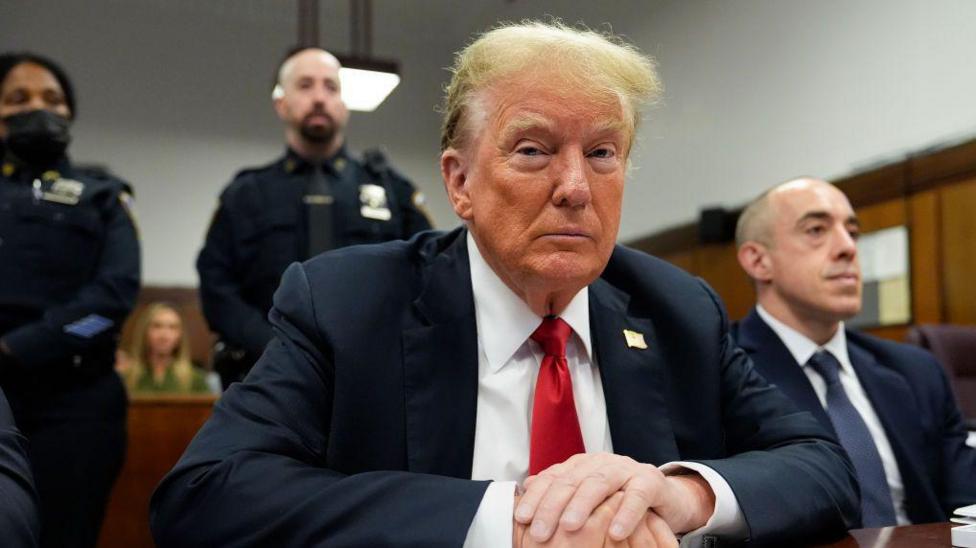 Appeals court won't delay Trump sentencing in hush-money case - BBC News