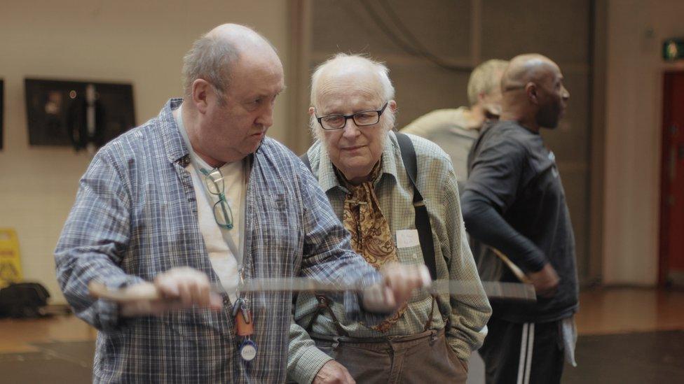 The performers proving age is no barrier to the stage - BBC News