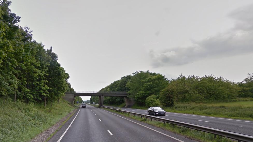 A64 resurfacing work starts on westbound carriageway near Tadcaster ...