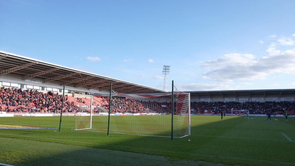 Doncaster Rovers opens autism quiet room - BBC News