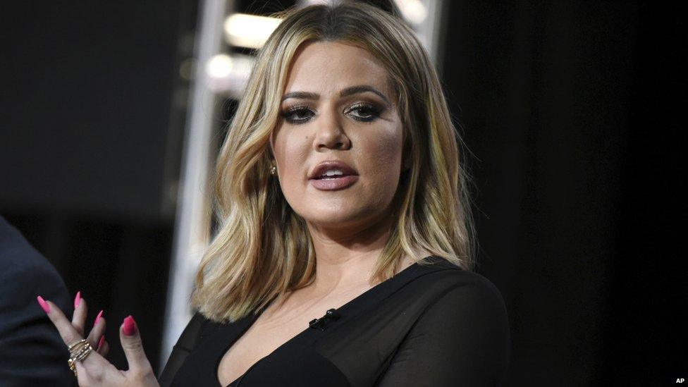 Khloe Kardashian criticises opponents of mixed race relationships - BBC ...