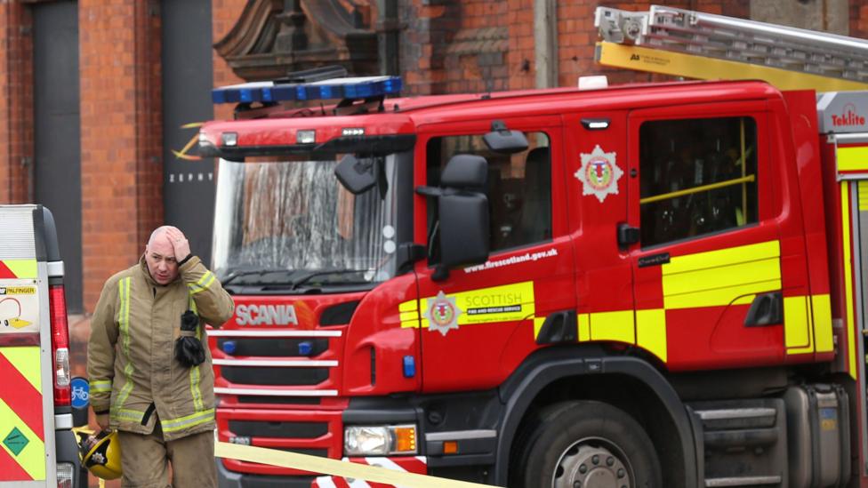 Scottish fire service cuts could cost lives, says union - BBC News
