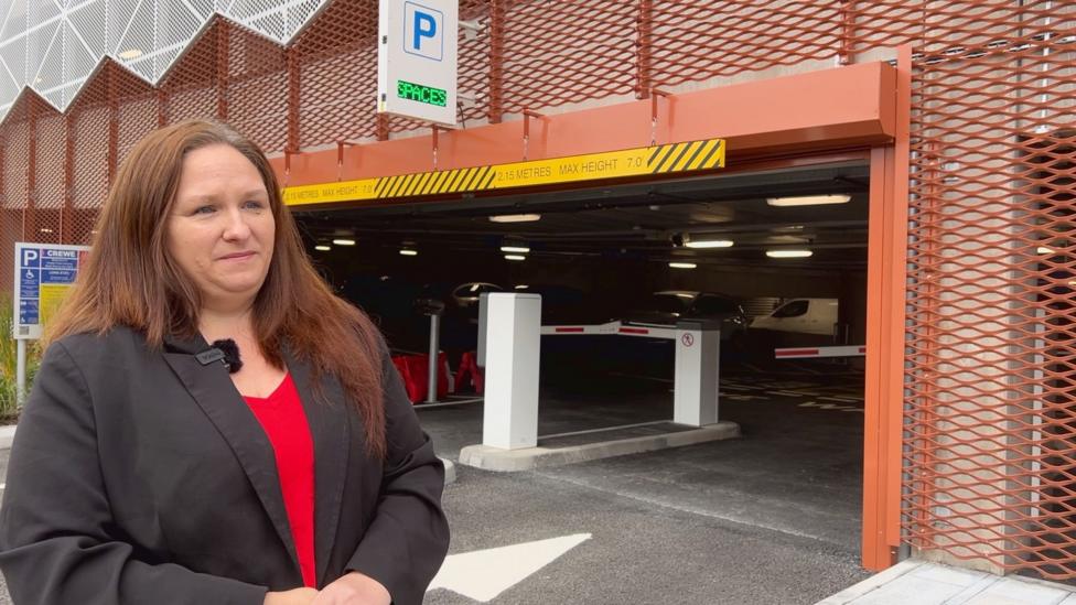 New £11m Crewe car park brought in £75 a day during first two months - BBC News
