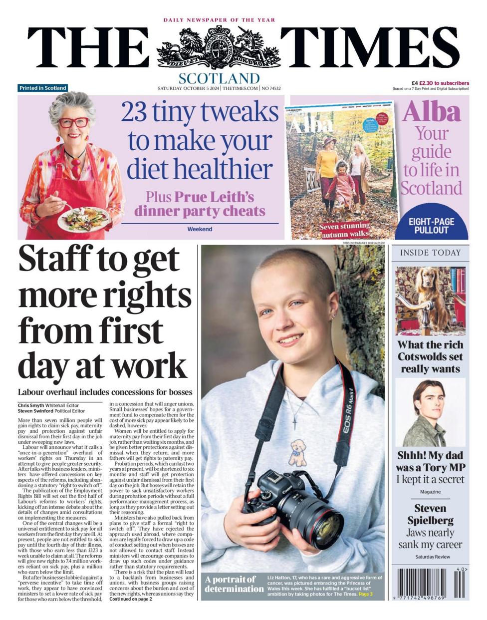 Scotland's papers: 'Scots snub' and net zero college costs 'soar' - BBC ...