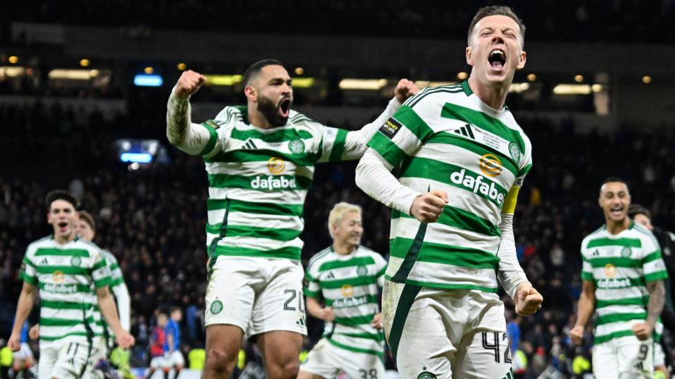 Celtic v Rangers: Six goals, 10 pens & 120 minutes of Old Firm chaos ...