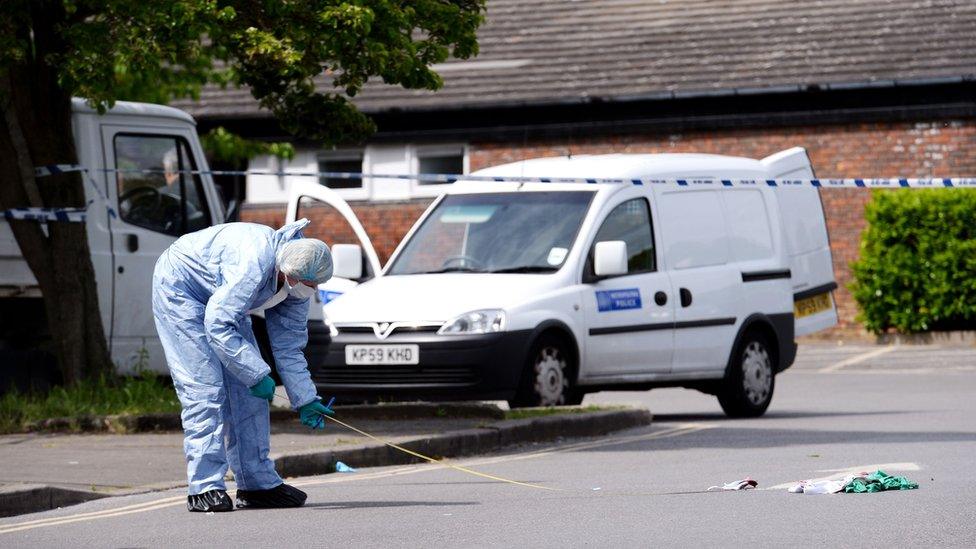 Hampton car park stab attacks: Ethem Orhon denies four charges - BBC News