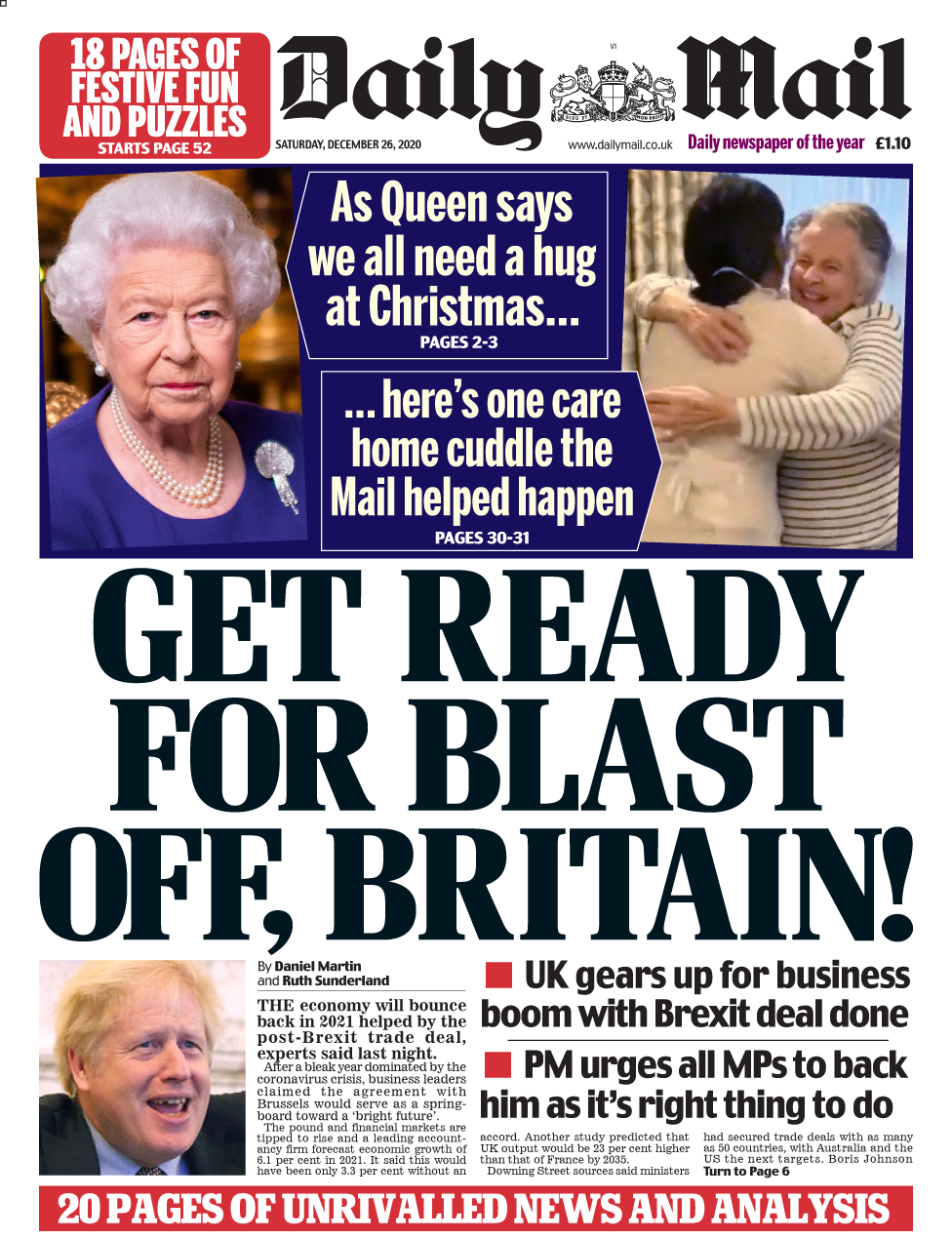 Newspaper headlines: The Queen's pride and a new special relationship ...