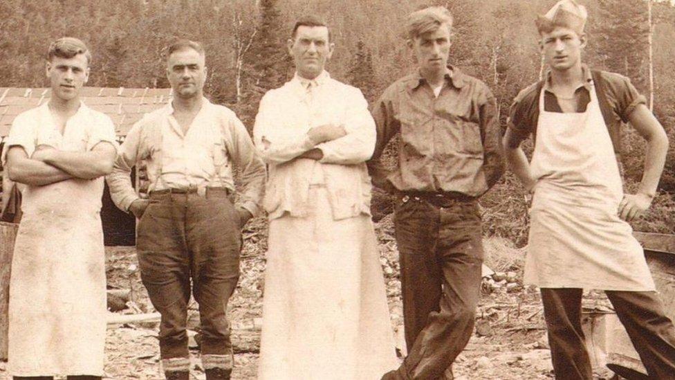 Canadian's war-time letters reveal good times and heartache - BBC News