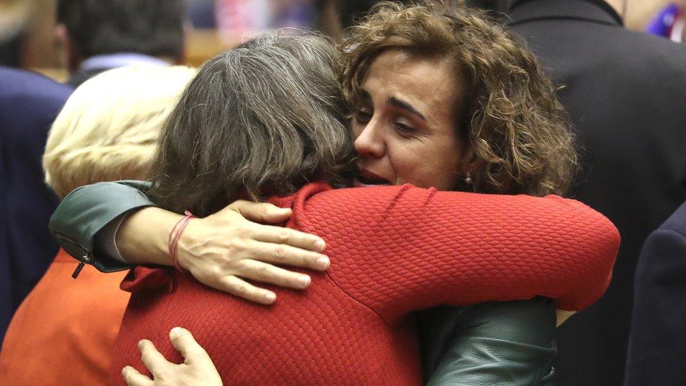 Brexit: British MEPs sat in European Parliament for final time - BBC ...