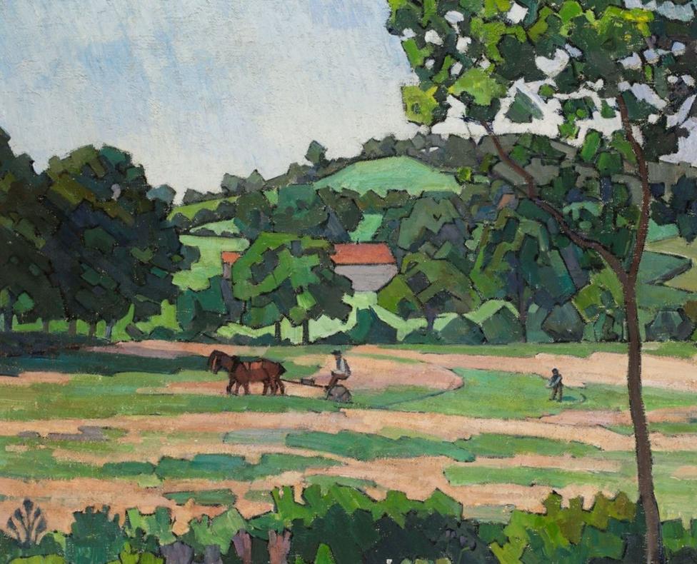 Blackdown Hills exhibition opens at Thelma Hulbert Gallery - BBC News